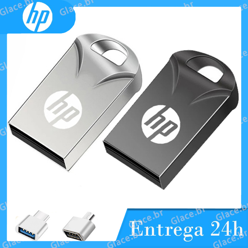 HP 2TB USB 3.0 de metal pen drive Alta Qualidade Mini Flash Drive 4 Gb ...