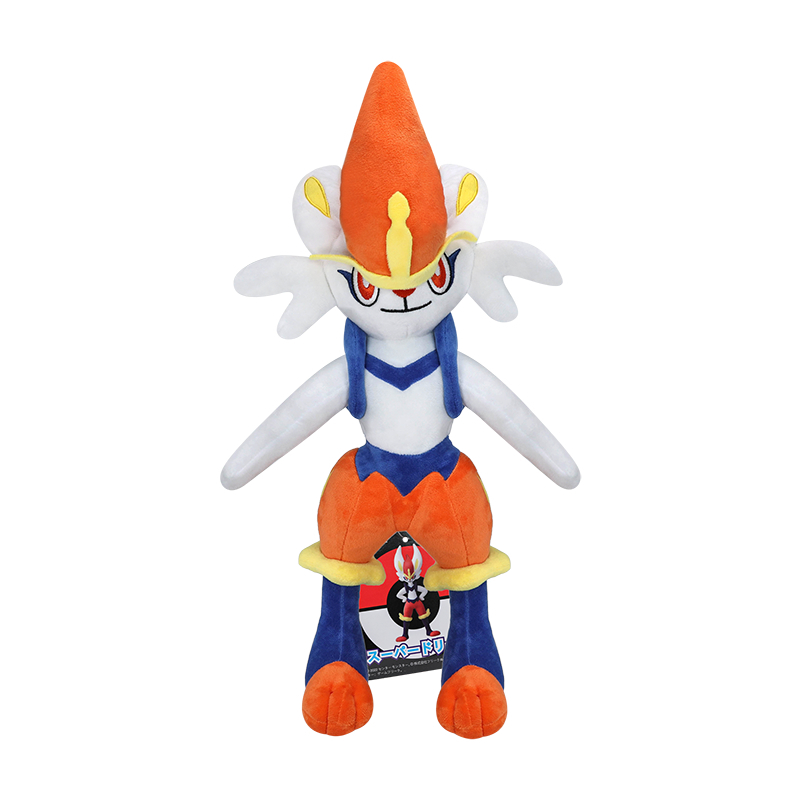 45cm Pokémon Espada E Escudo Scorbunny Evolution Raboot Cinderace ...
