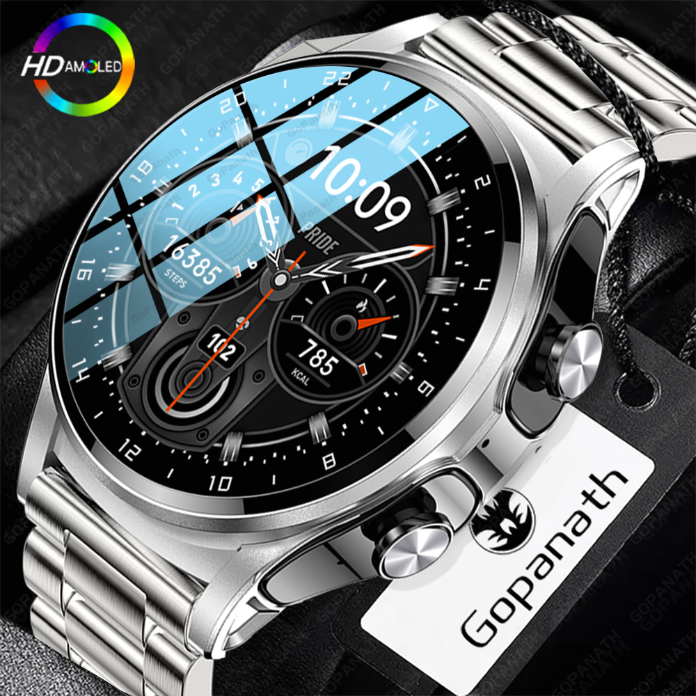 Novo Smartwatch NFC TWS Bluetooth Fone De Ouvido Dois Em Um 1.39HD Com ...