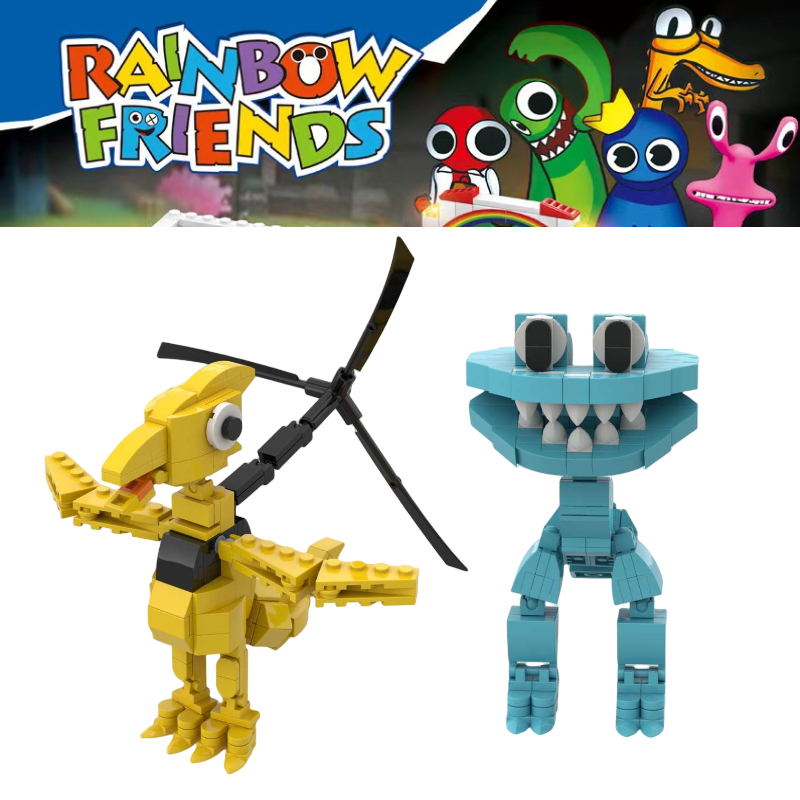 Lego Rainbow Friends 2 Odd world Garten of Banban Mini Bloco Brinquedos ...
