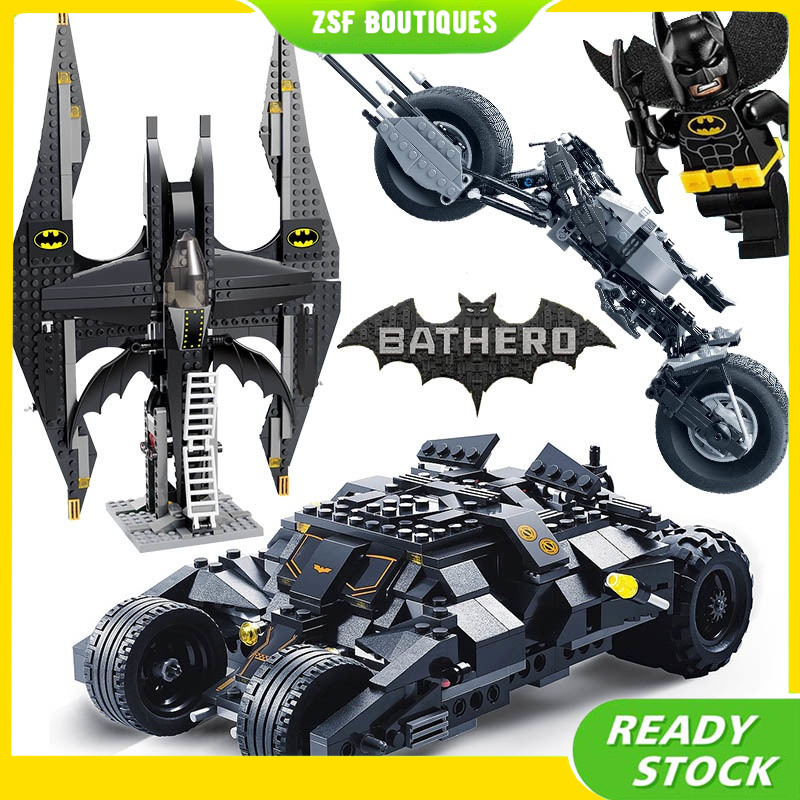Lego Blocks Batman Vingadores de Motocicletas Montados Quebra-cabeça de ...