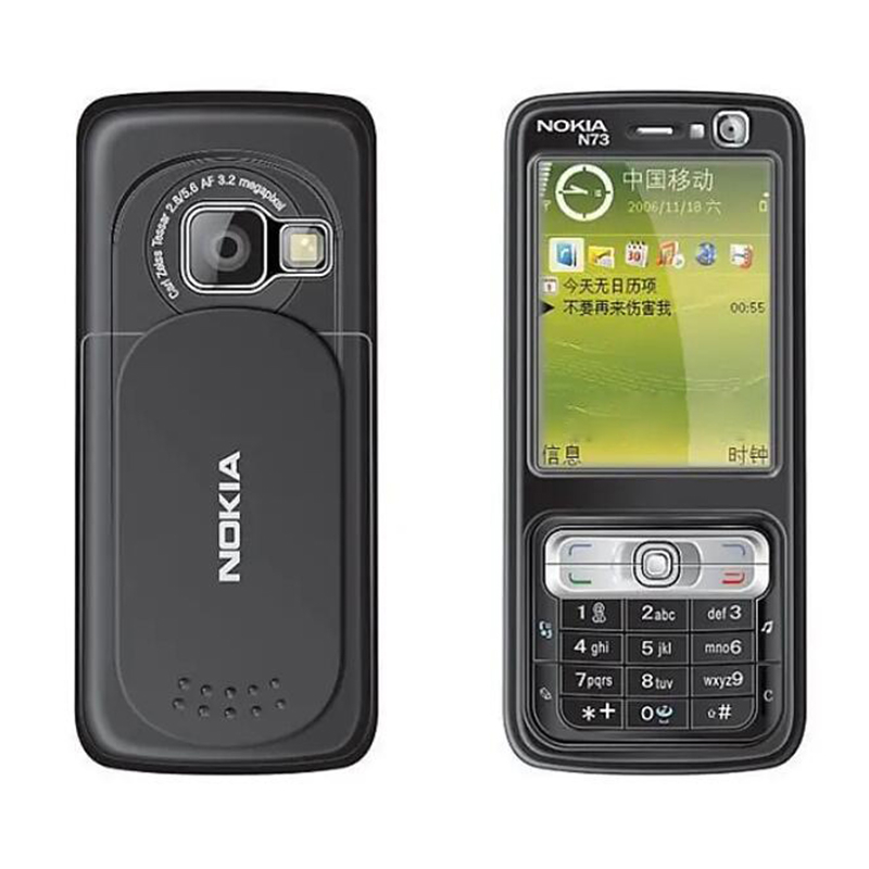 Telefone Celular Nokia N73 GSM Bluetooth Classic Conjunto Completo ...