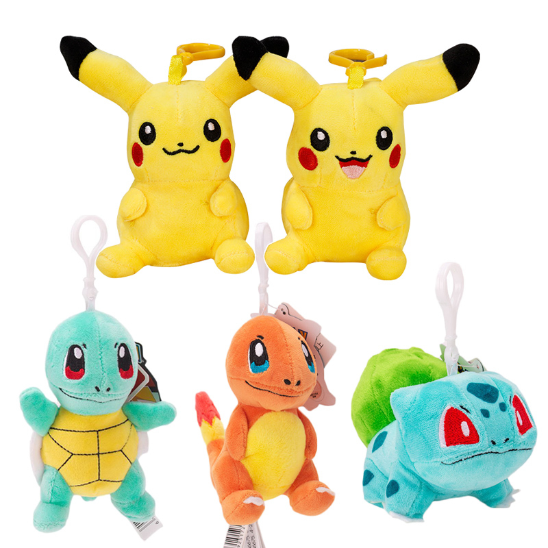 5 Estilo 12cm Porta-Chaves Pokemon Pikachu Bulbasaur Charmander ...
