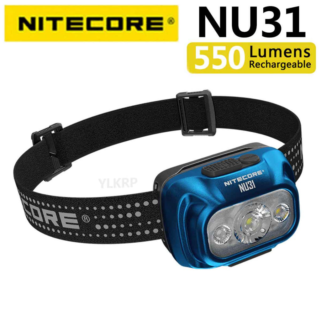 NITECORE NU31 550 Lúmen Farol De Três Fontes De Luz , Suportando Carga ...