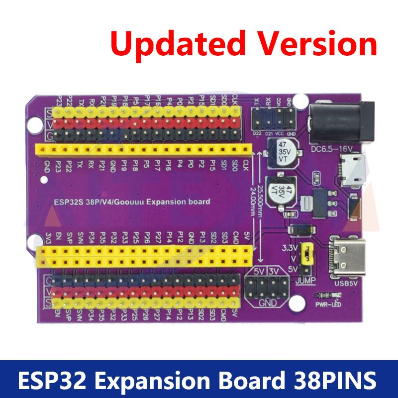Placa De Desenvolvimento ESP32 TYPE-C/MICRO USB CP2102 WiFi + Bluetooth ... Placa De Desenvolvimento ESP32 TYPE-C/MICRO USB CP2102 WiFi + Bluetooth ...