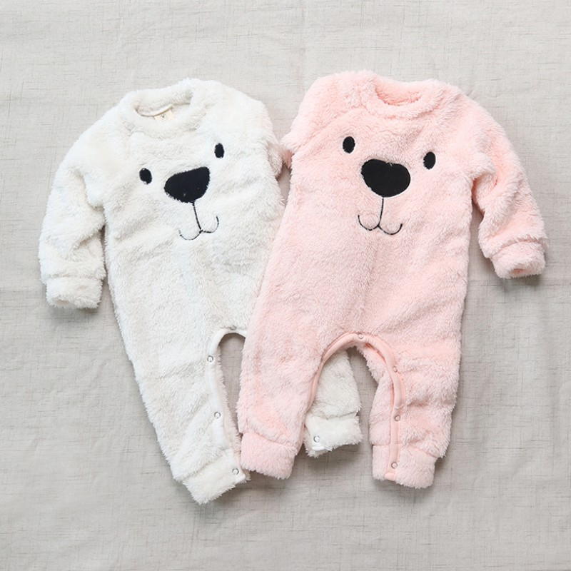 Urso De Pelúcia Para Bebês Manga Longa One Piece Romper | Shopee Brasil