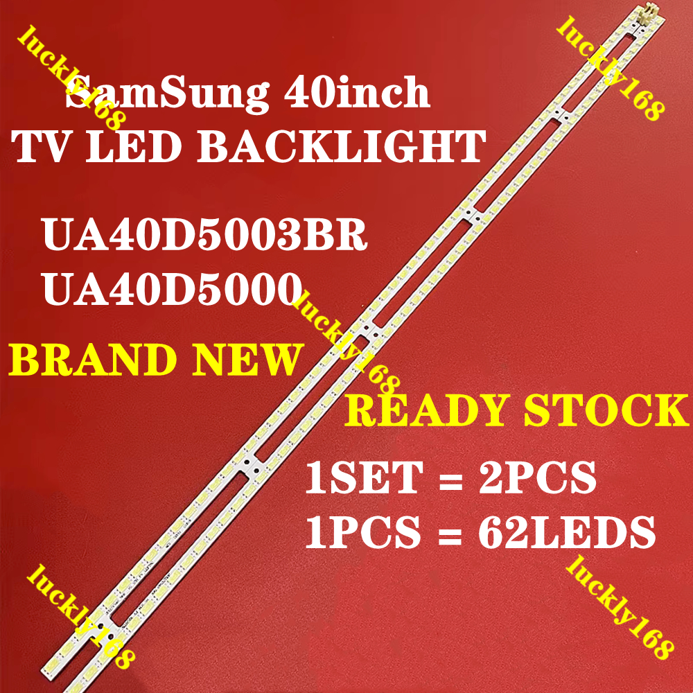 Faixa De Lâmpada De Luz De Fundo LED 62 Leds Para SamSung TV De 40 ...