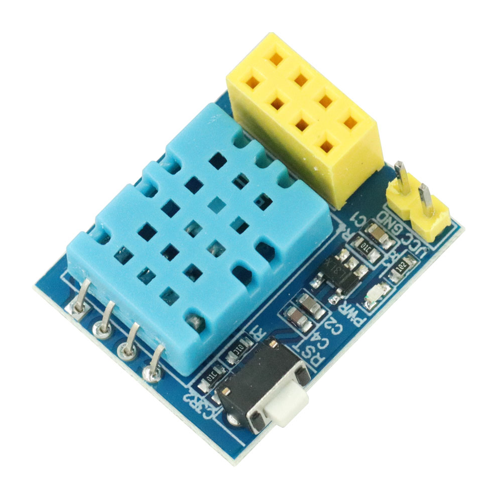ESP8266 esp-01 01S DHT11 Nó WiFi De Temperatura E Umidade Sem Módulo Fio | Shopee Brasil