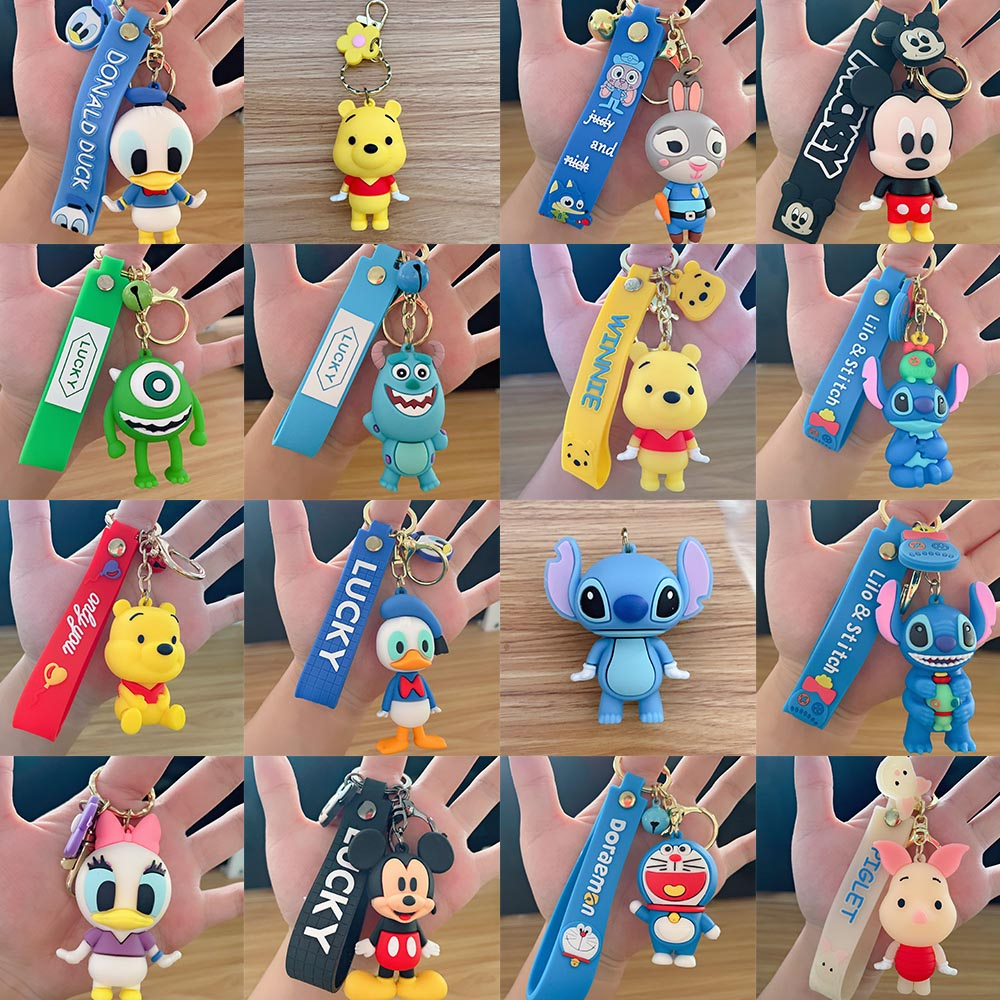 Disney Cute Silicone Mickey Minnie Stitch Pooh Monstros Do Urso ...