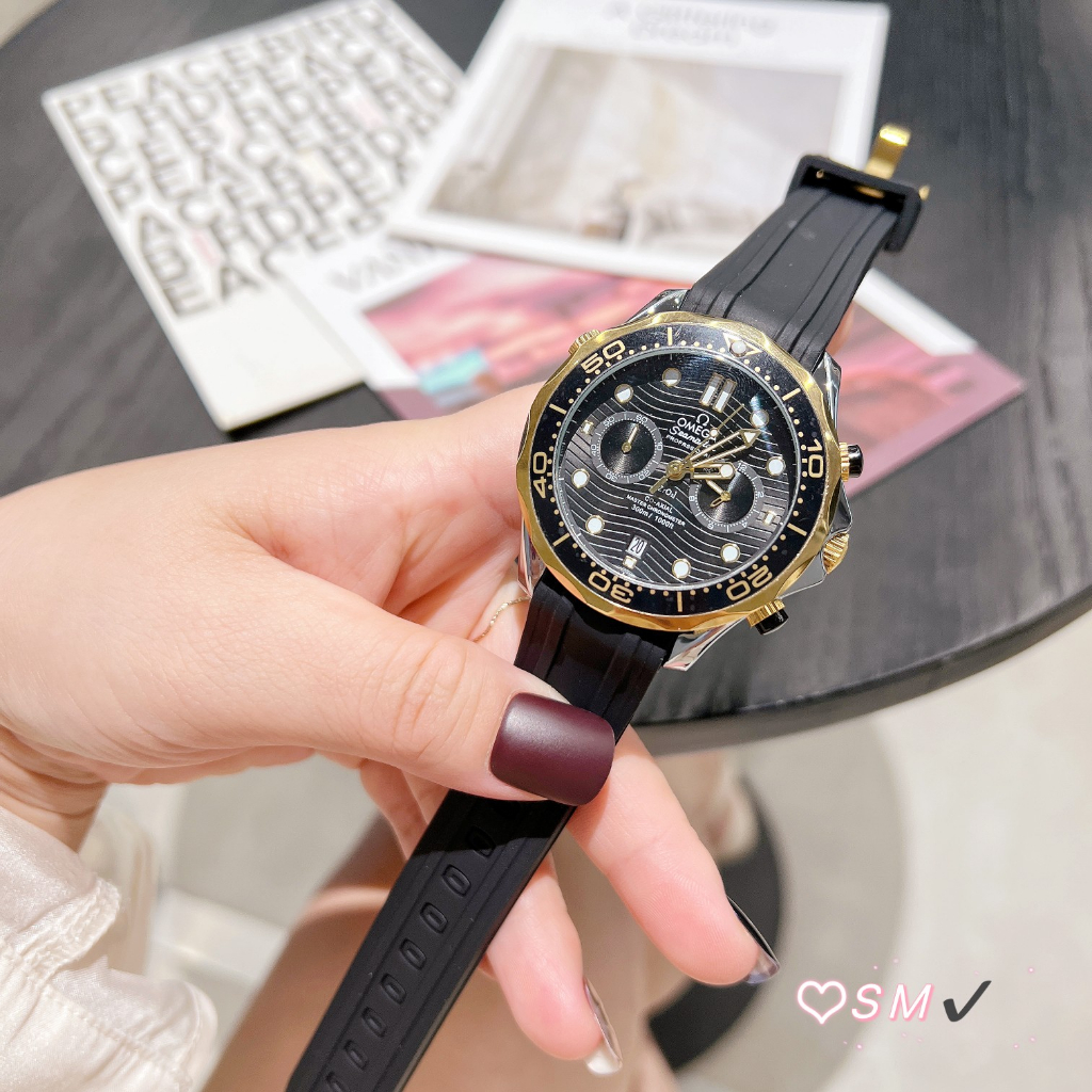 Relógio Masculino Omega Haima Series Boutique | Shopee Brasil