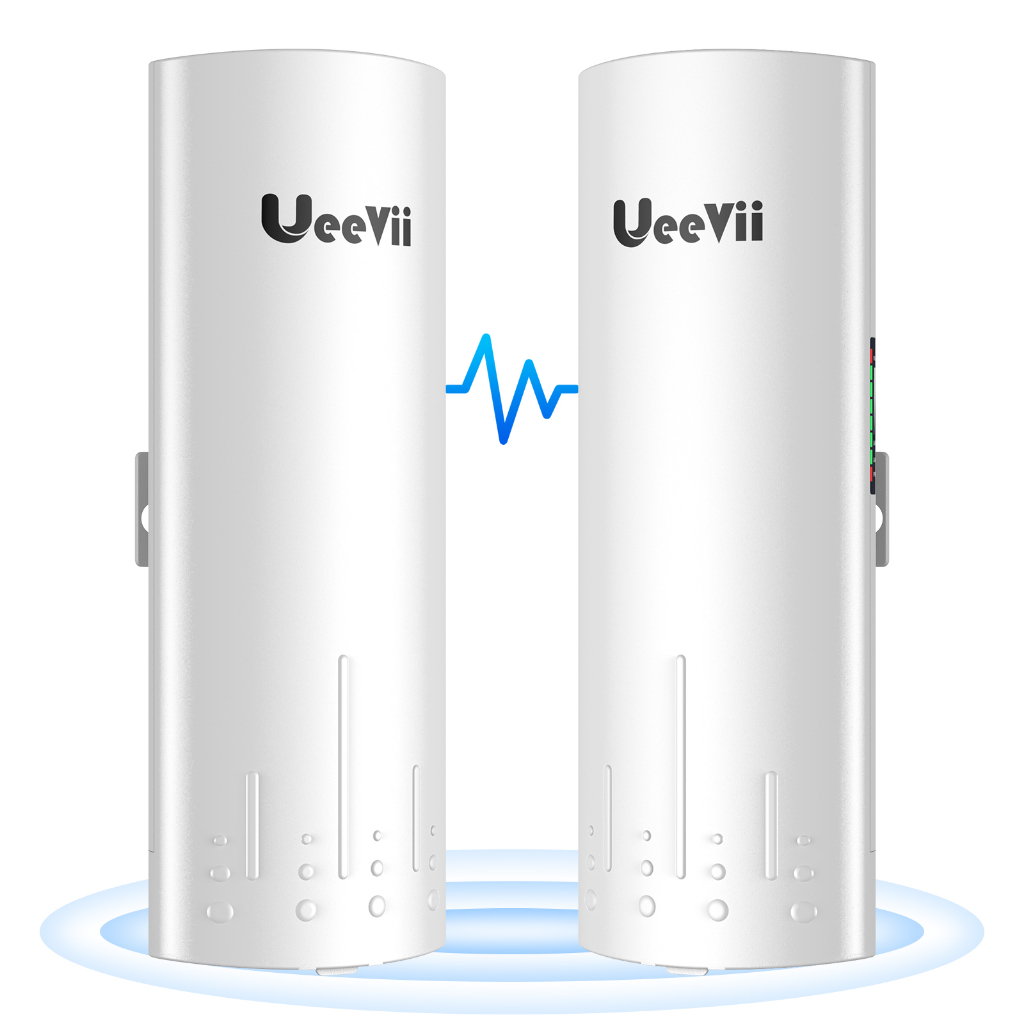 5.8G Ponte CPE Externa De Longo Alcance 300Mbps Transmissor Ponto A WiFi De Distância 14DBi ...