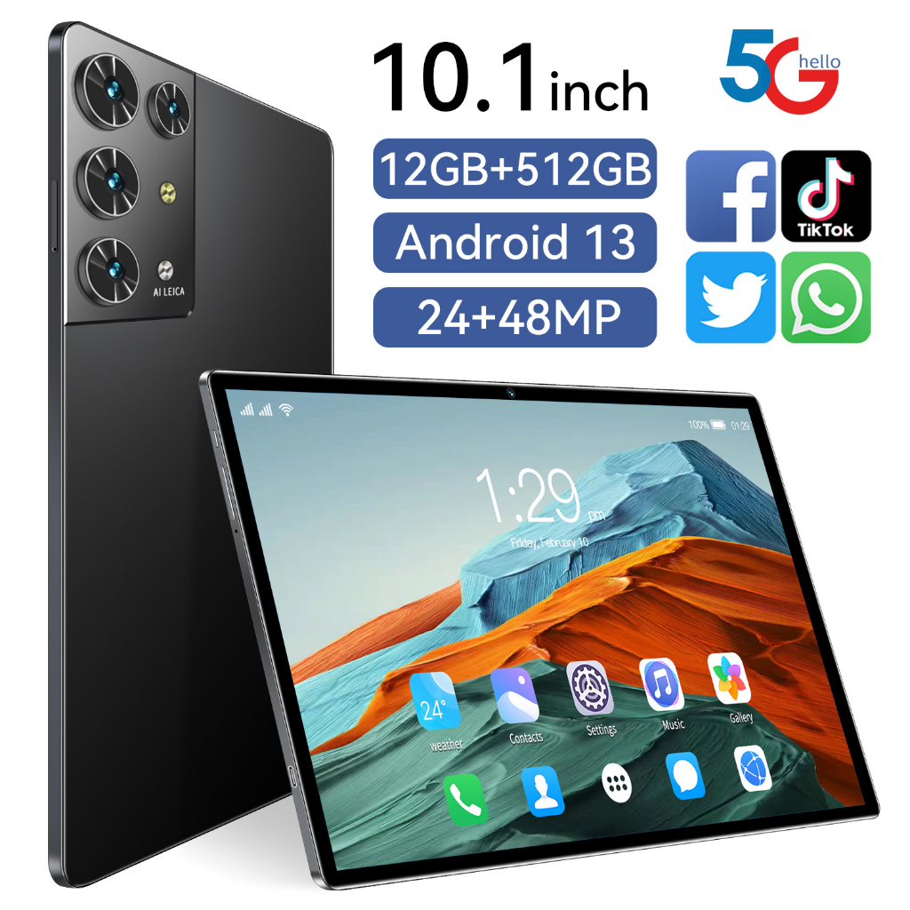 S30 Pro10.1inch Tela Grande Para PC tablet Inteligente , Rede WIFI 5G ...