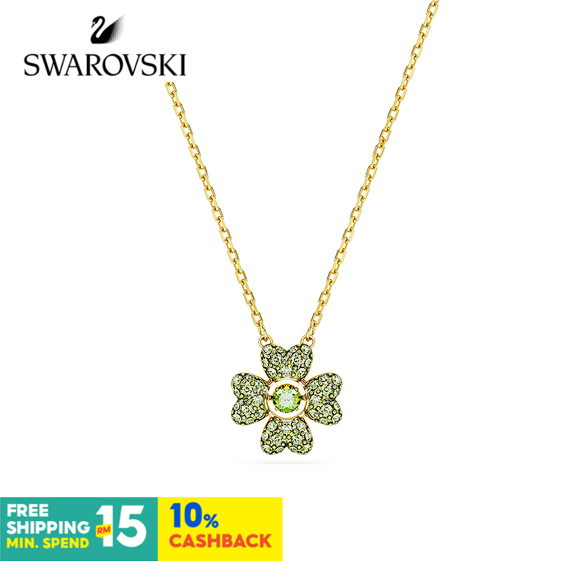 Colar de erva sortudo Swarovski Idylia | Shopee Brasil