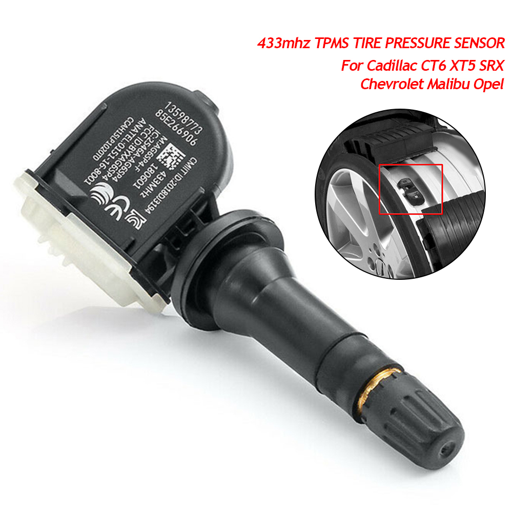 DIGIFOUNDER 1Pc 433mhz Tpms Sensor De Monitoramento De Pressão De Pneus ...