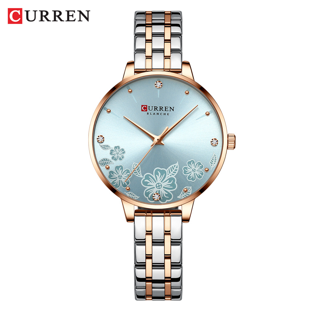 CURREN Women's Watch Marca original De Luxo Da Moda Leisure Business ...