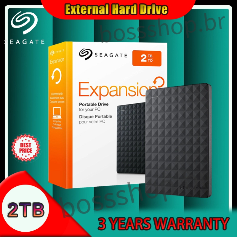 Disco Rígido HD Externo 2TB De 2,5 Polegadas USB3.0 1T HD 2T ...