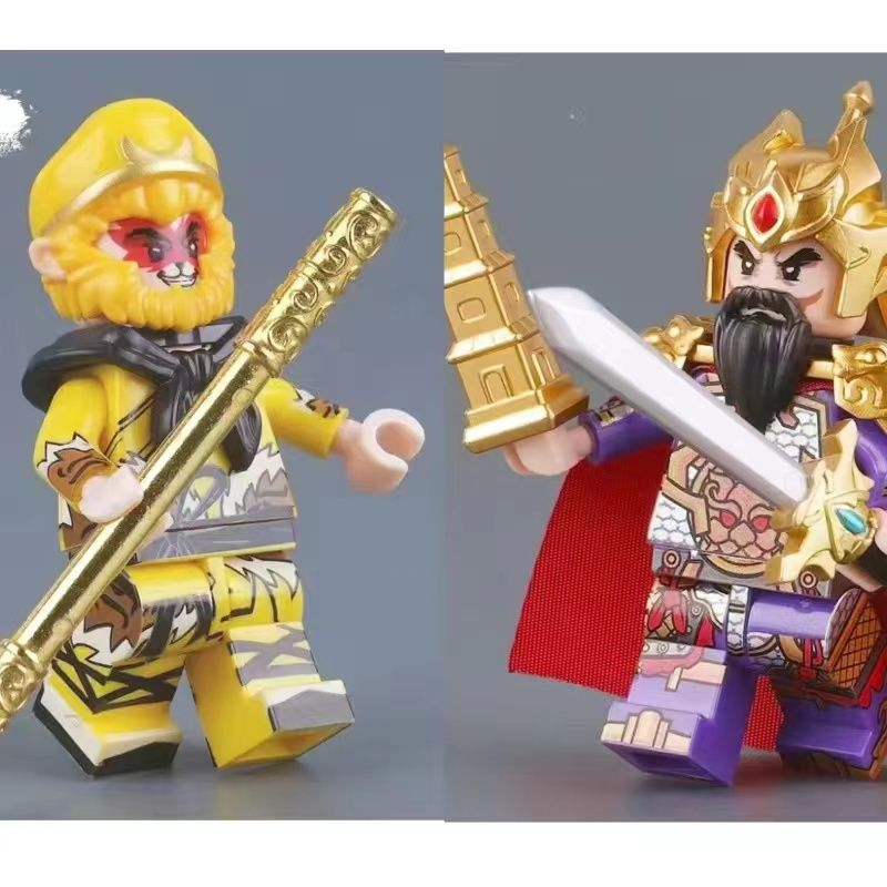 Nova Viagem Ao Bloco De Brinquedos Wukong Do Oeste Figura Construindo ... Nova Viagem Ao Bloco De Brinquedos Wukong Do Oeste Figura Construindo ...