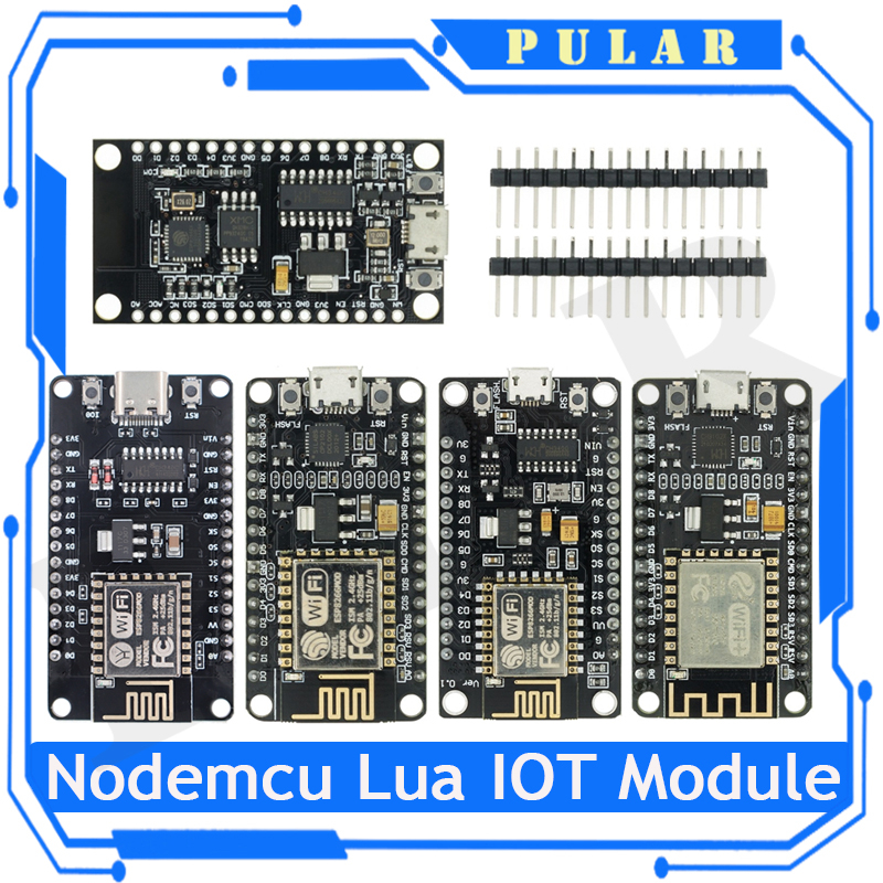 Módulo Sem Fio CH340/CP2102 NodeMcu V3 V2 Lua WIFI Internet De Coisas Desenvolver Placa Baseado ...