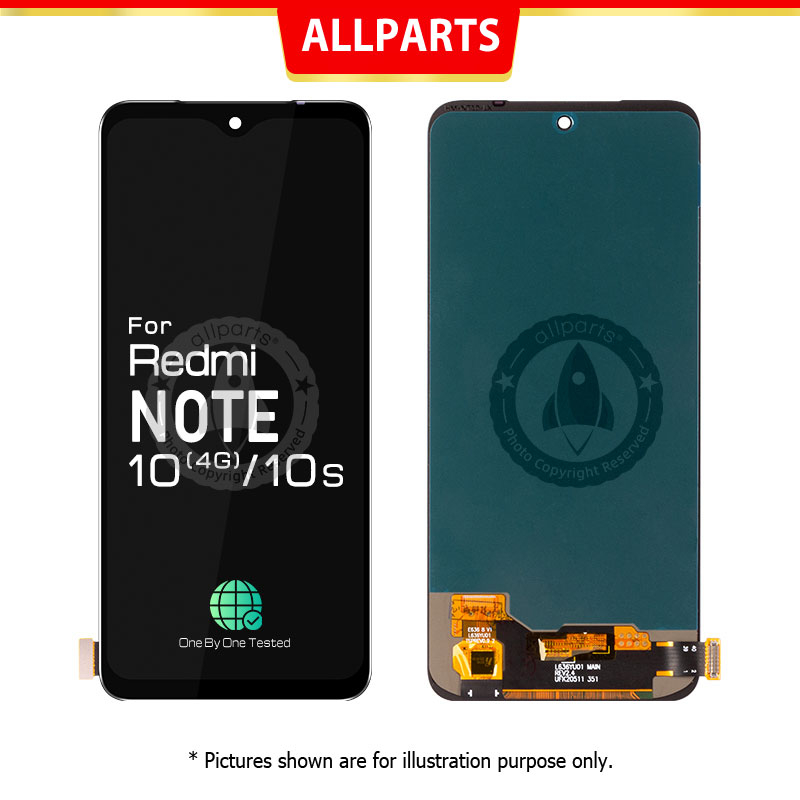 Tela Frontal Display do XIAOMI Redmi Note 10 10s LCD Touch Completo Compatível Con Note10 4G ...