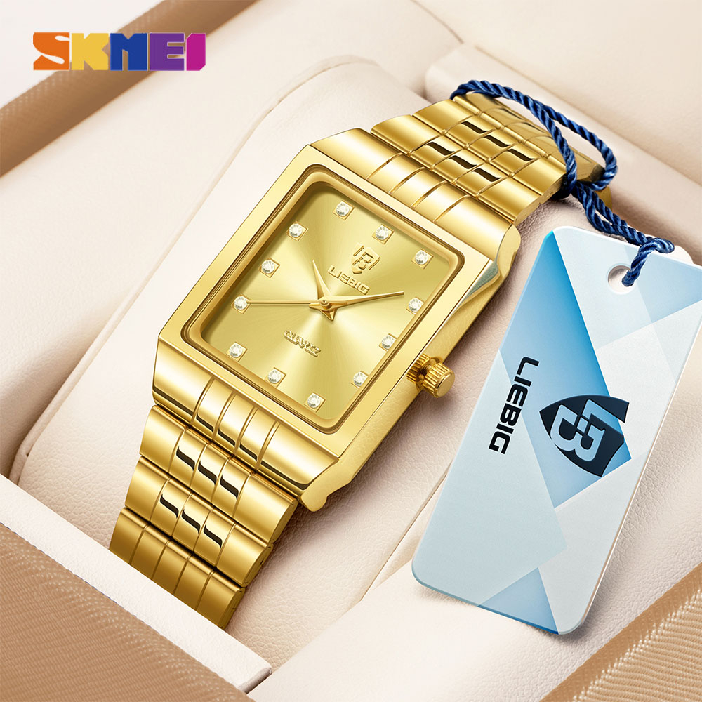 Relógio De Quartzo Skmei Fashion Quartz Para Mulheres Aço Inoxidável De ...
