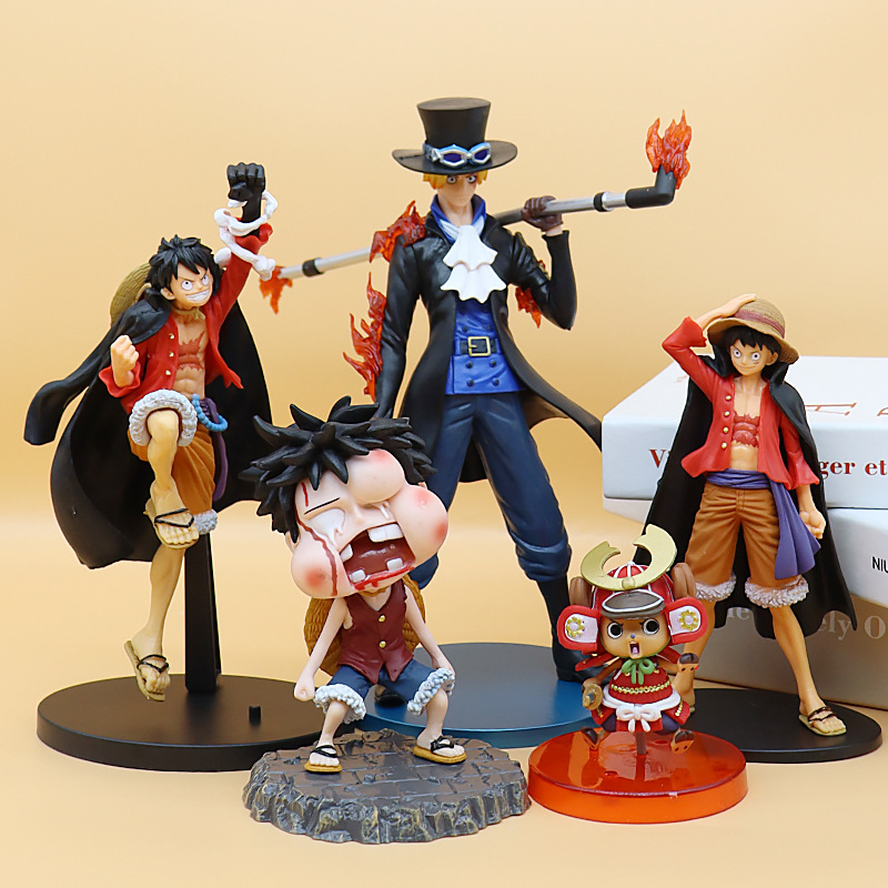 26Style 9-24cm One Piece Anime Figura Macaco D Luffy Roronoa Zoro ...
