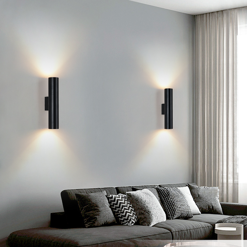Luminária De Parede LED COB Moderna Para Cima E Baixo Arandelas De ...