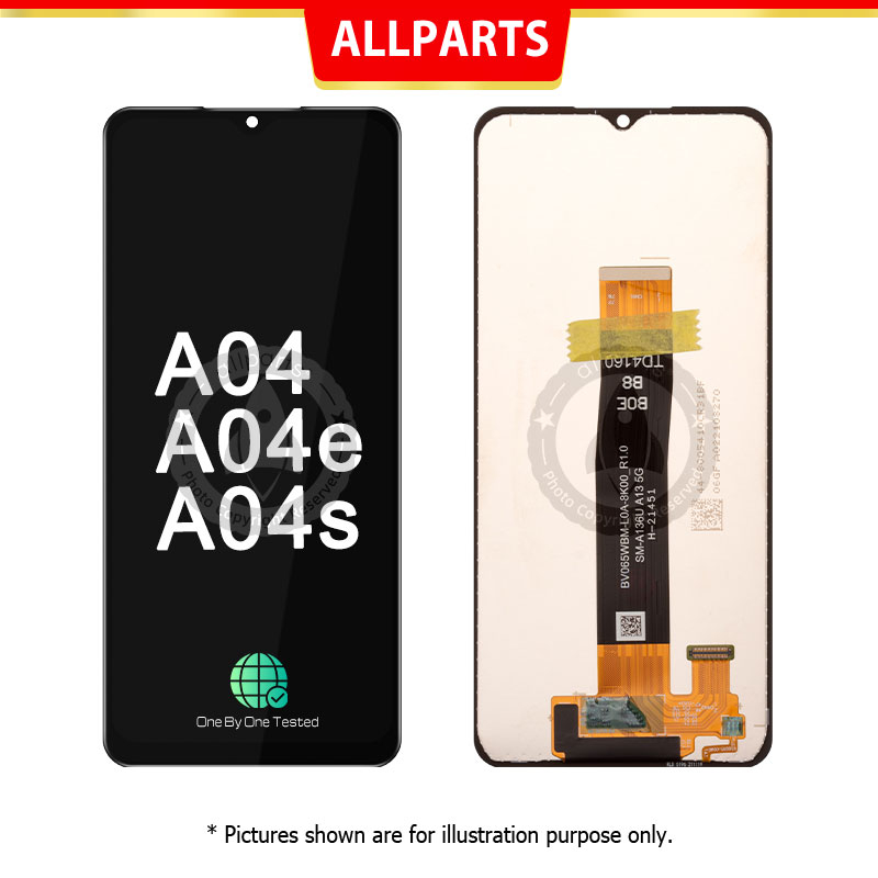 Tela Frontal Display do Samsung A04 A04s A04e A042 LCD Touch Completo Compatível Cona | Shopee ...