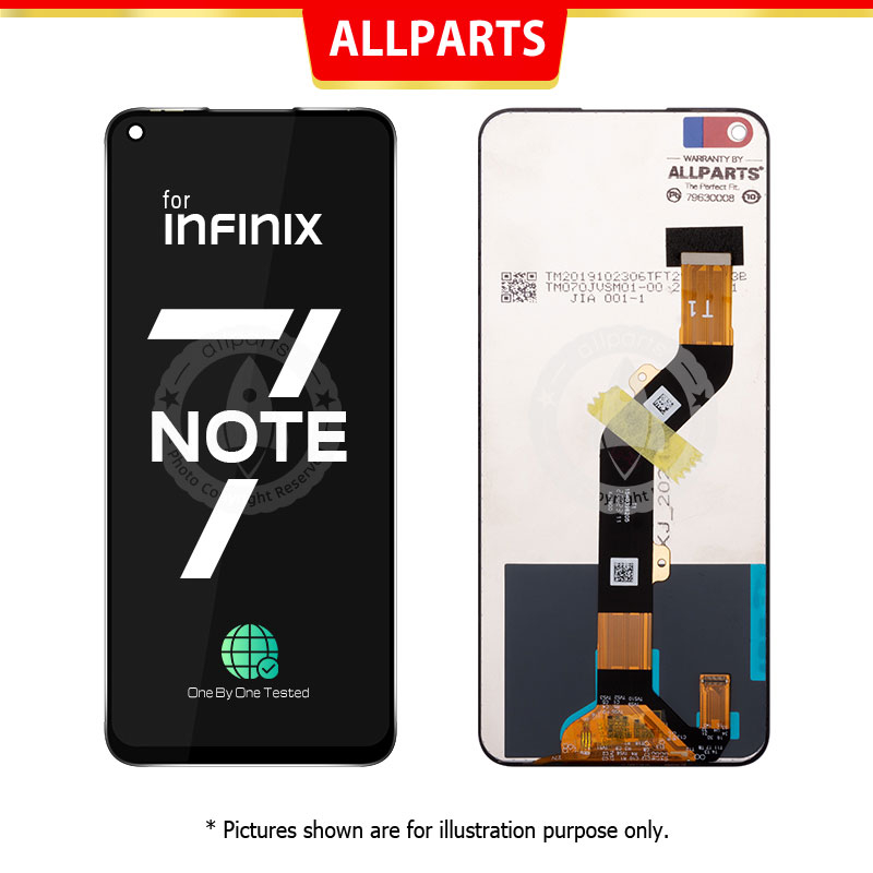 Tela Frontal Display do Infinix X690 / Note 7 LCD Touch Completo ...