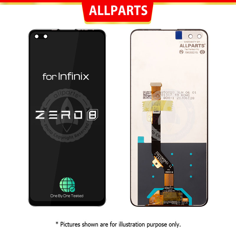 Tela Frontal Display do Infinix Zero 8 8i x687 X687b LCD Touch Completo ...