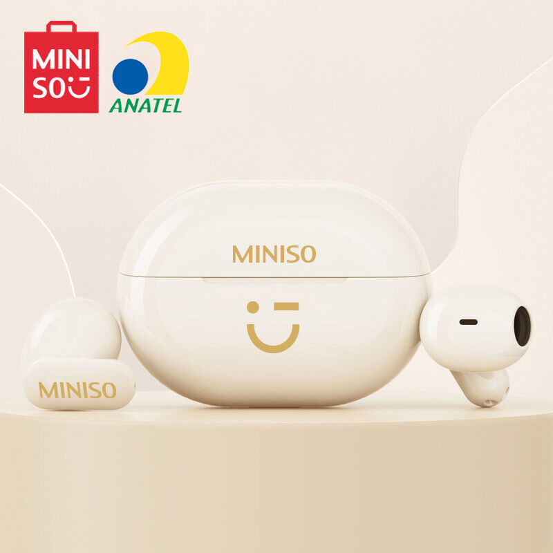 MINISO M08 Fone Bluetooth V5.3 Fone De Ouvido Sem Fio Para Jogos Estéreo De Baixa Latência com ...