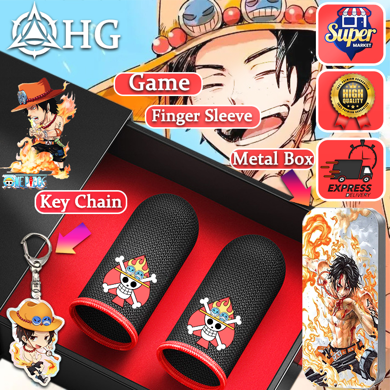 HG 2023 Marca Nova Série One Piece PUBG Professional Gamer Finger Cots ...