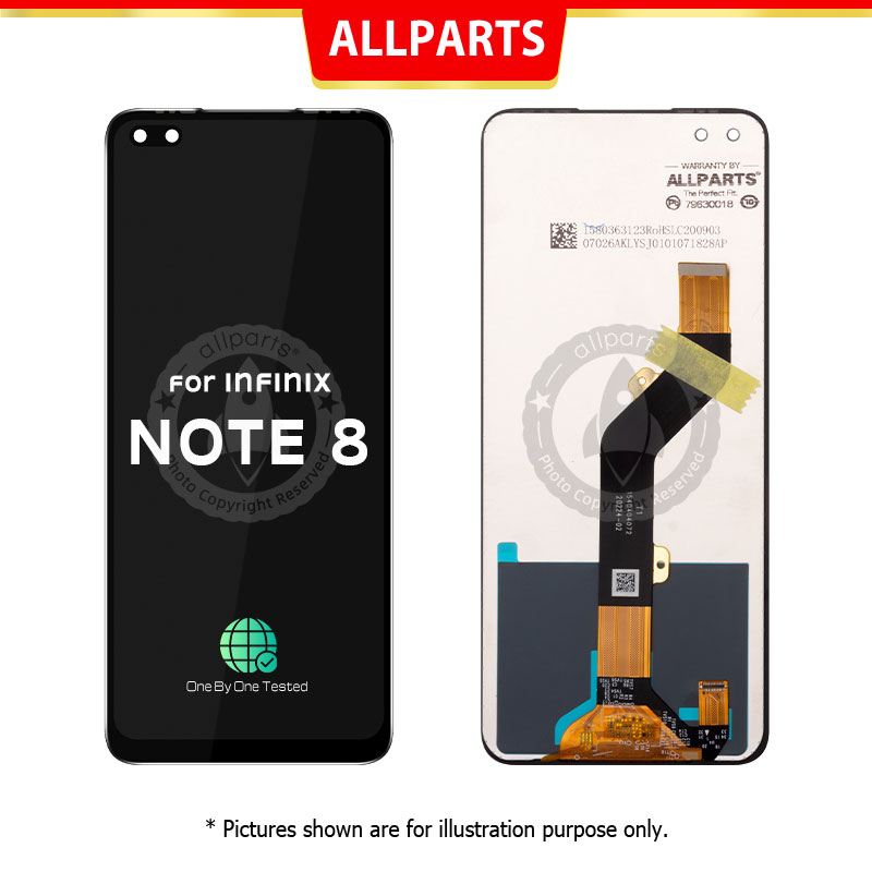 Tela Frontal Display do Infinix Note 8 X692 LCD Touch Completo ...