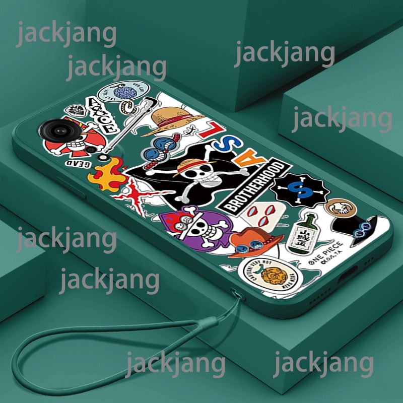 Caixa Macia OPPO A78 CASING One Piece Luffy LAW ZORO Sanji Shanks TPU ...