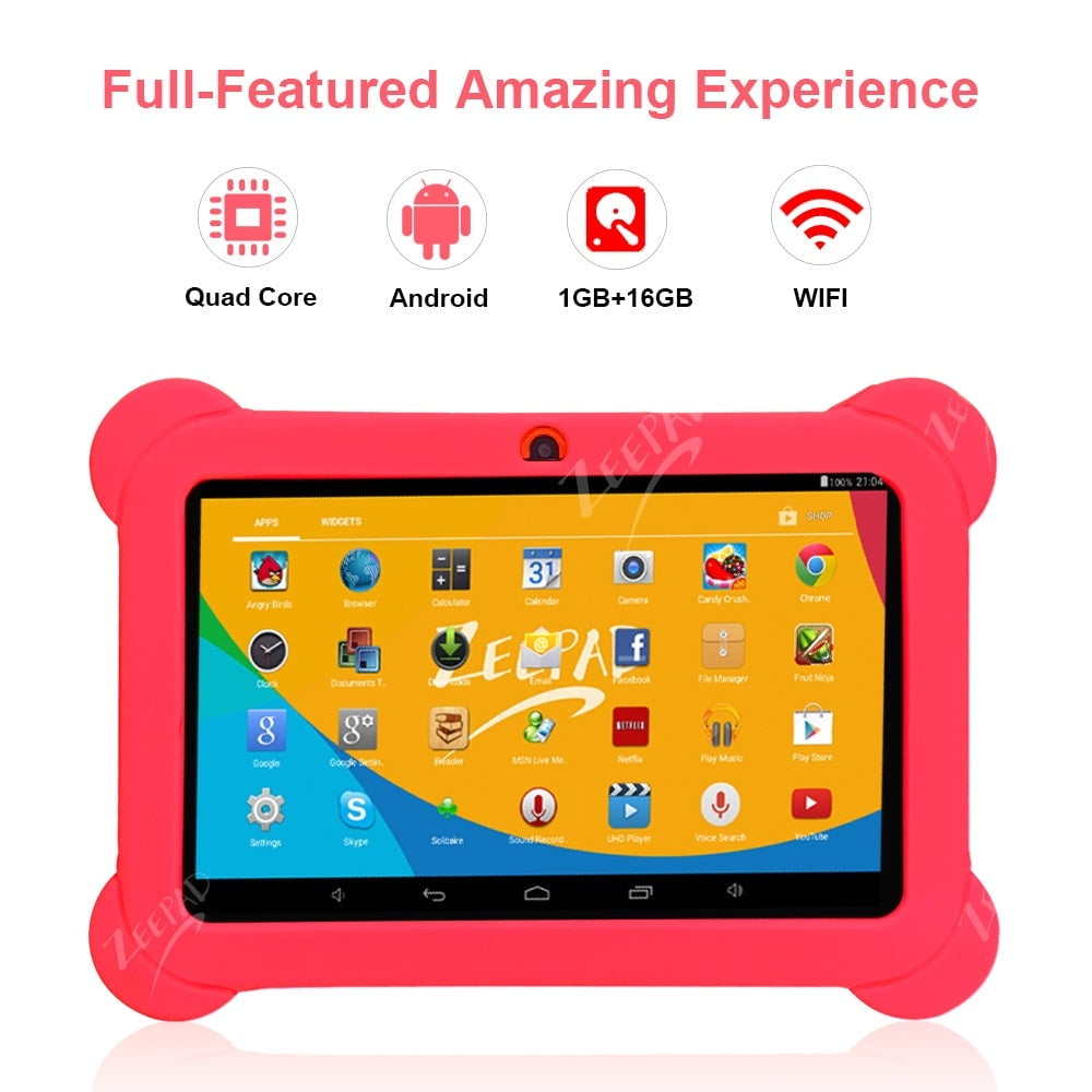 Tablet infantil Tablet 7-Inch KIDS Tablet A33 Quad-Core Mali-400 MP GPU ...