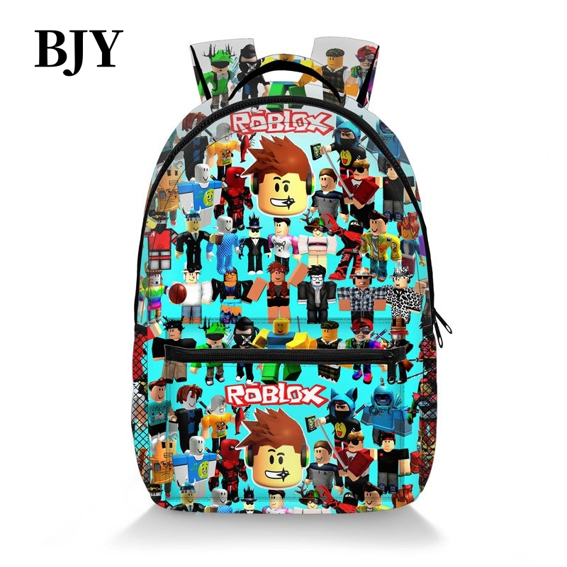 Roblox Merchandise Full Pair Children Backpack, roblox Imprimir Jogo de ...