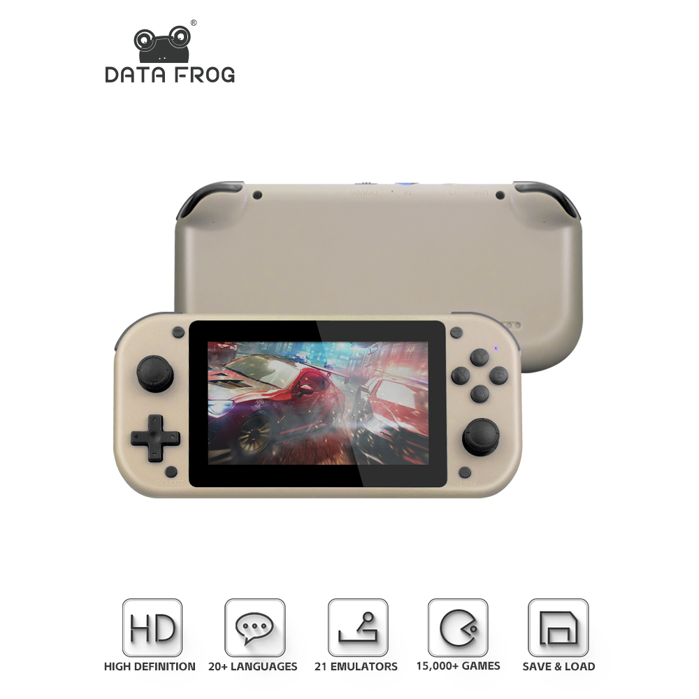 DATA FROG M17 4.3 Polegadas Console De Jogo Portátil Mini Player De ...