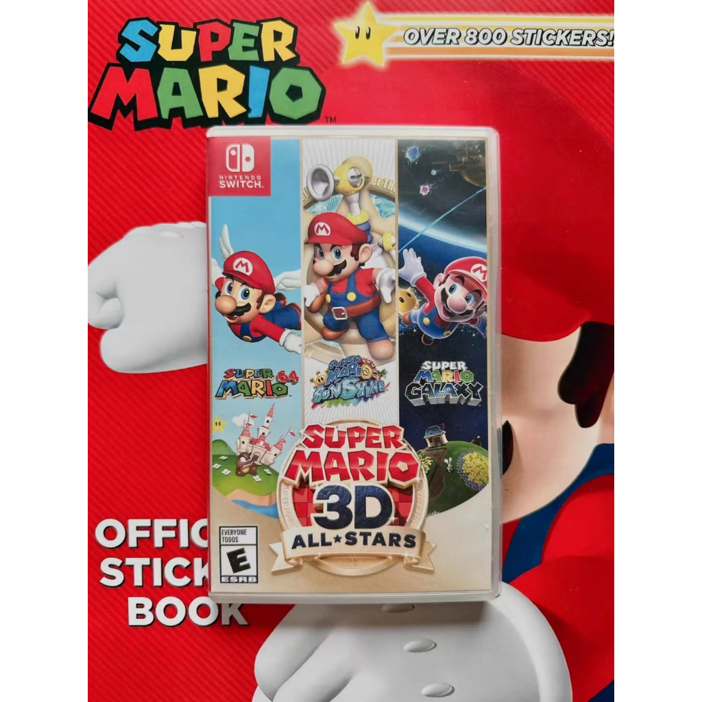 Nintendo Switch NS Jogo Super Mario 3D All Star Série Versões Européias ...