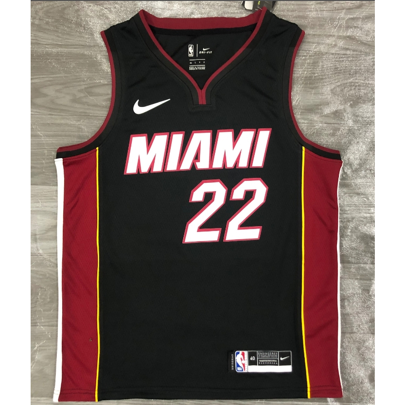 Versão Prensada A Quente Camisa NBA Miami Heat # 22 De Basquetebol ...