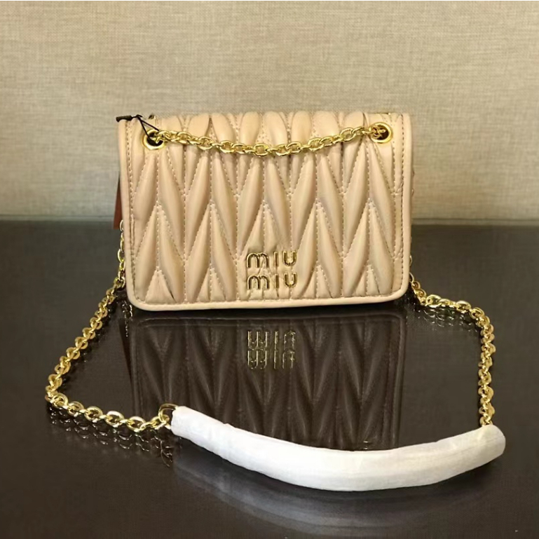 Novo Saco Original De Alta Qualidade Miu Fashion Women's Chain | Shopee Brasil