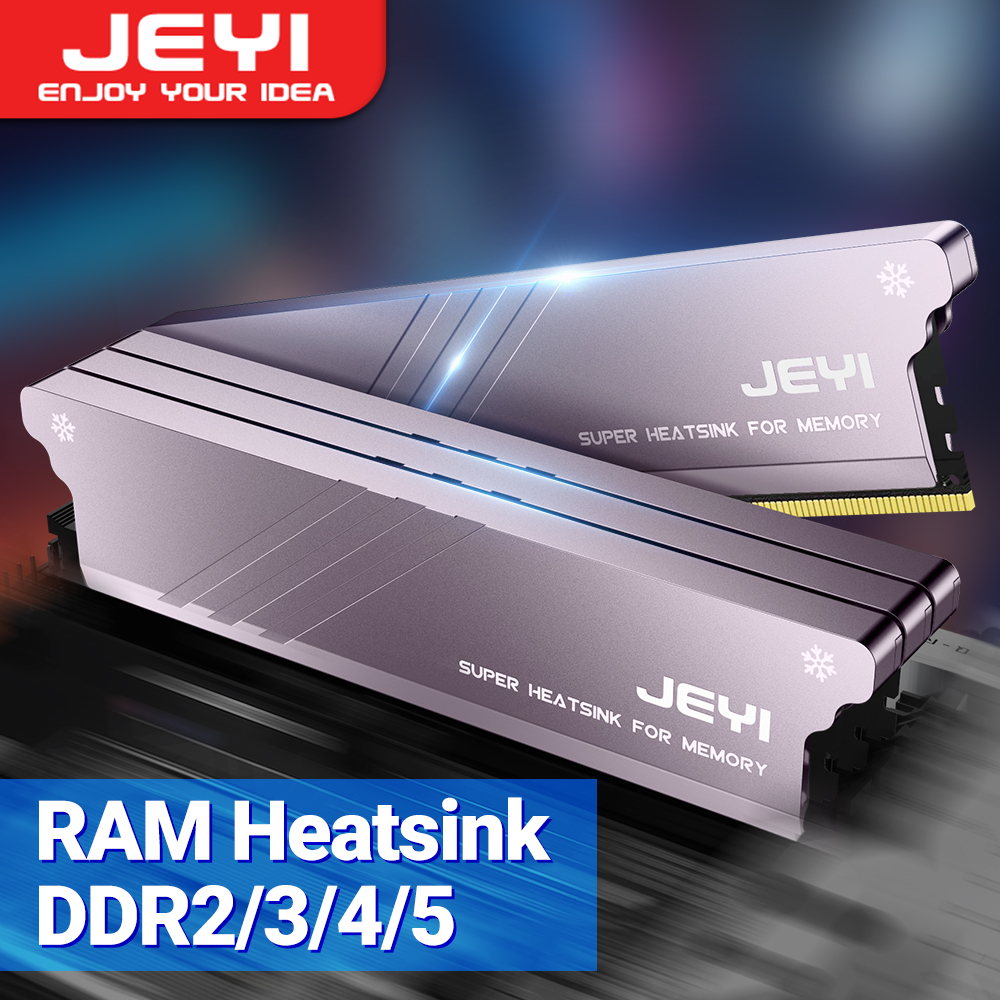 Dissipador De Calor De Memória Jeyi Ram Com Almofadas Térmicas 