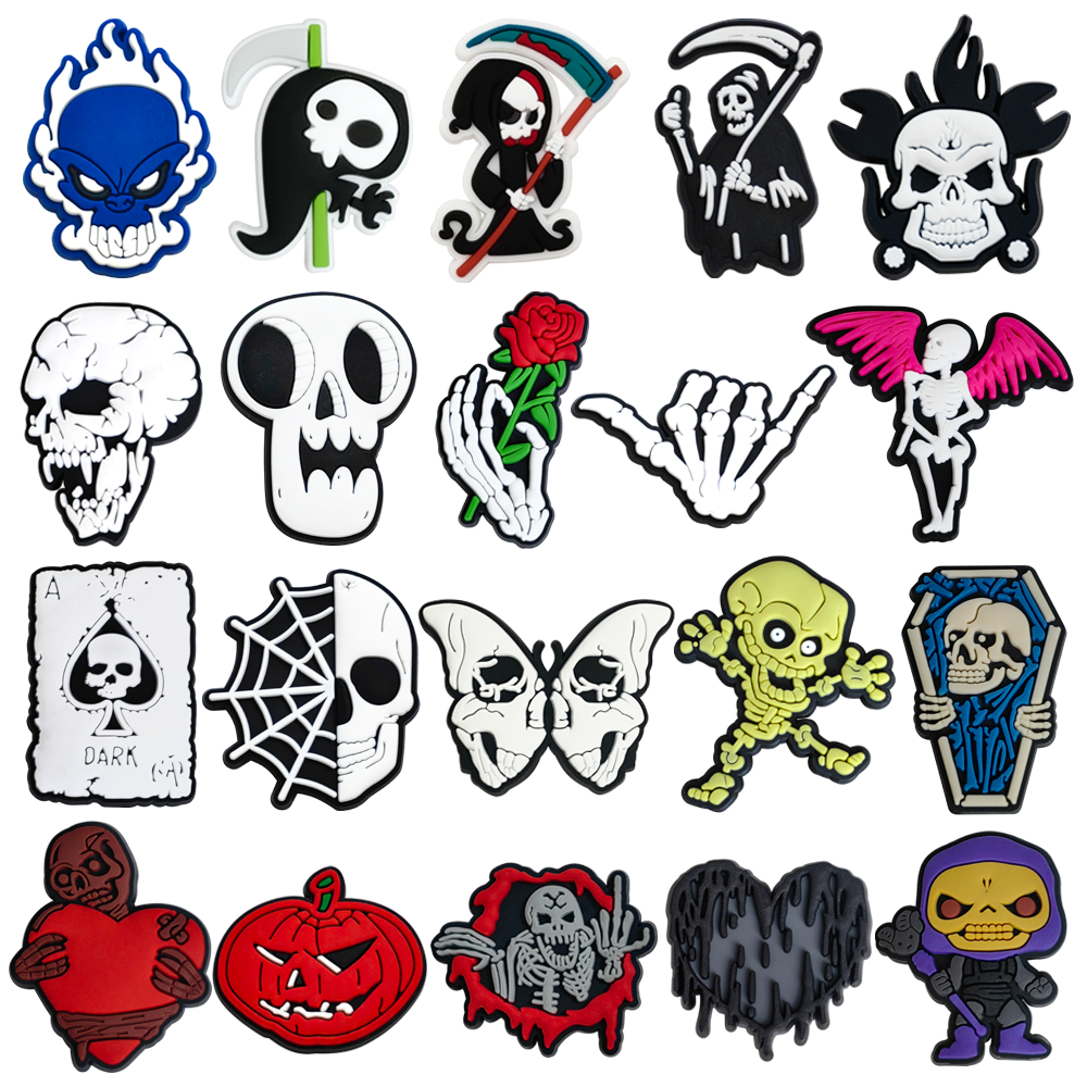 Jibbit New Style the Halloween Series Shoe Charms Acessórios De PVC Com ...