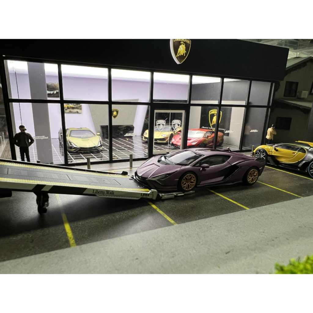 G-fans 1 /64 McDonald's KFC 7-11 Lamborghini Expositor Porsche ...