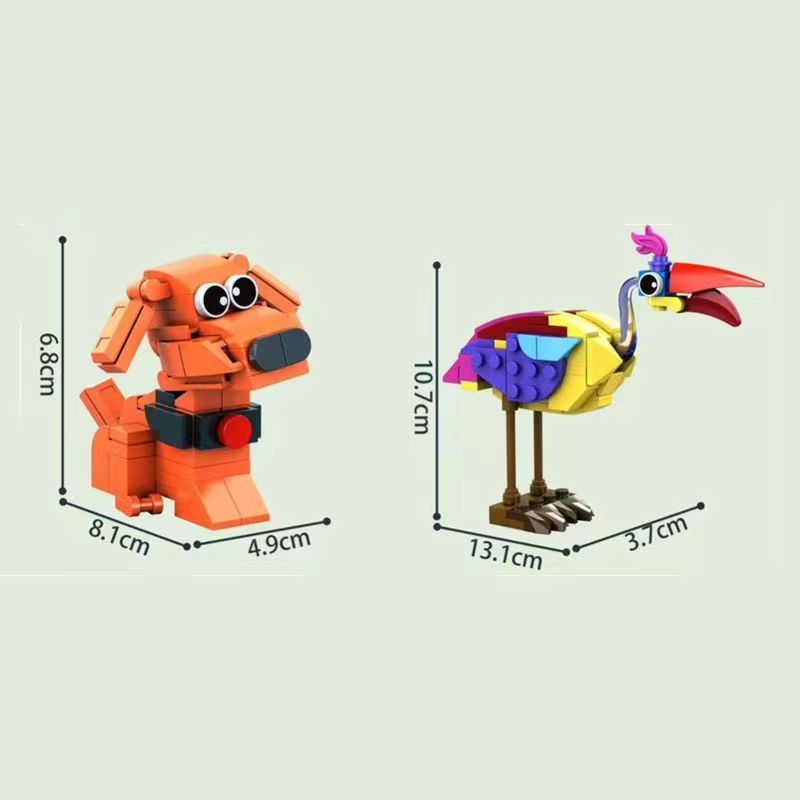151Pcs | Disney-Pixar UP Kelly & Dug Building Blocks Brinquedos ...