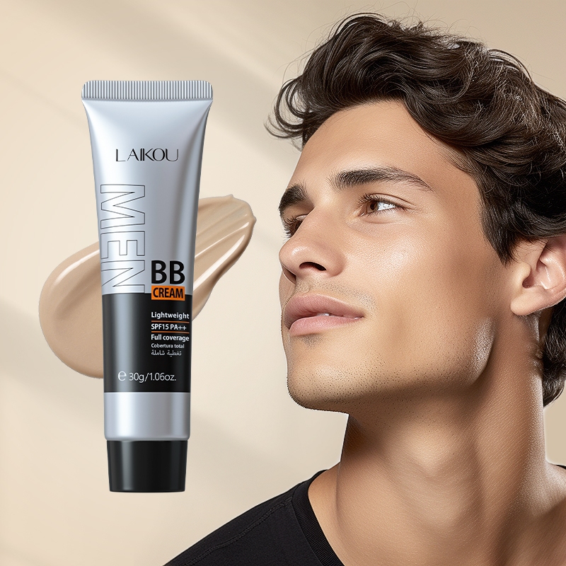 LAIKOU Homens BB Cream Cobertura Total SPF15 PA + De Manchas Dullness 30g | Shopee Brasil