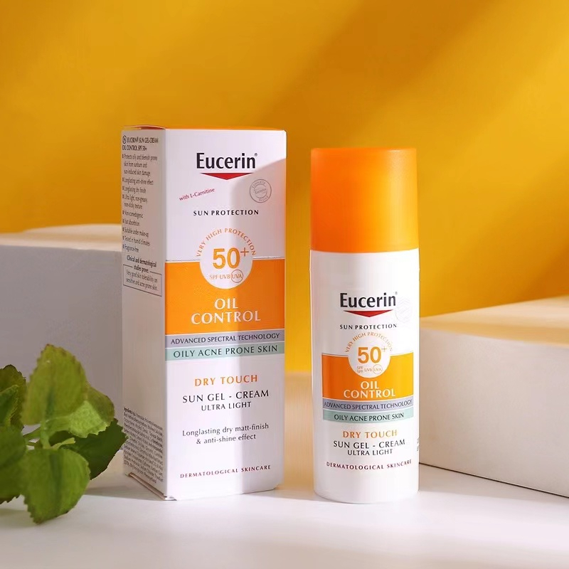 Eucerin Protetor Solar Facial Eucerin Oil Control Tinted FPS 50 (50g ...