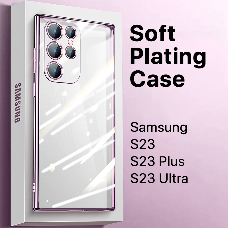 Samsung S23 Capa S23 Ultra Plus S22 Fina Fosca Transparente ...