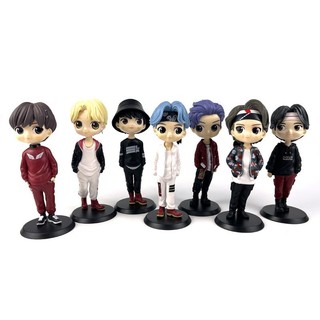 7Pcs/Set 15cm Bangtan Boys Escoteiros À Prova De Bala BTS Kim Tae Hyung ...