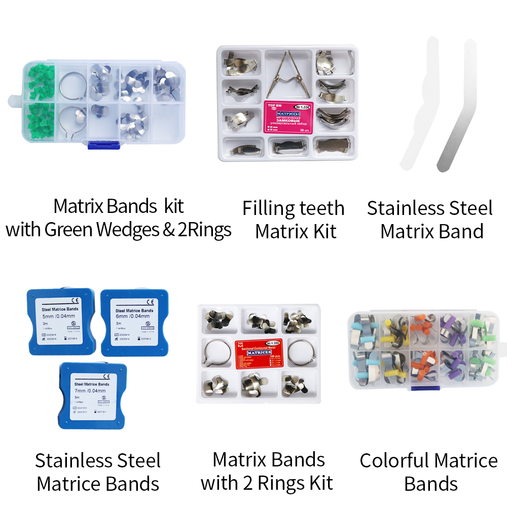 Ferramenta Universal Matrix Banda Deflemirador Restaurador Dental ...