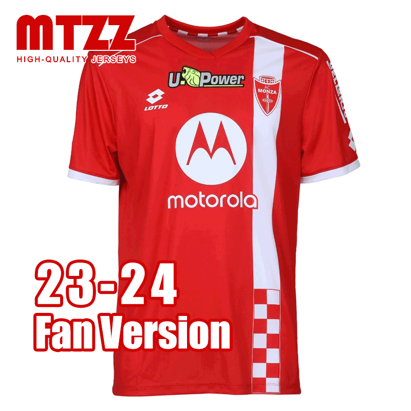 MTZZ 23-24 Monza Jersey Home Longe Do Terceiro Homem Uniforme De Futebol Personalizado 2023 2024 ...