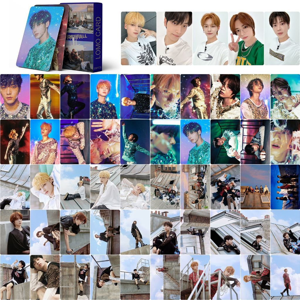 LINXX 55 Pcs TXT TOMORROW NUANCE Álbum Lomo Card Kpop Photocard Cartão ...